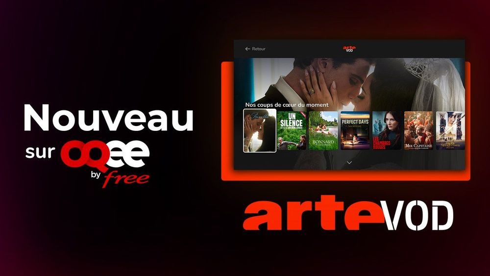 Arte VOD vient d'arriver au sein de l'application OQEE by Free dans la ...
