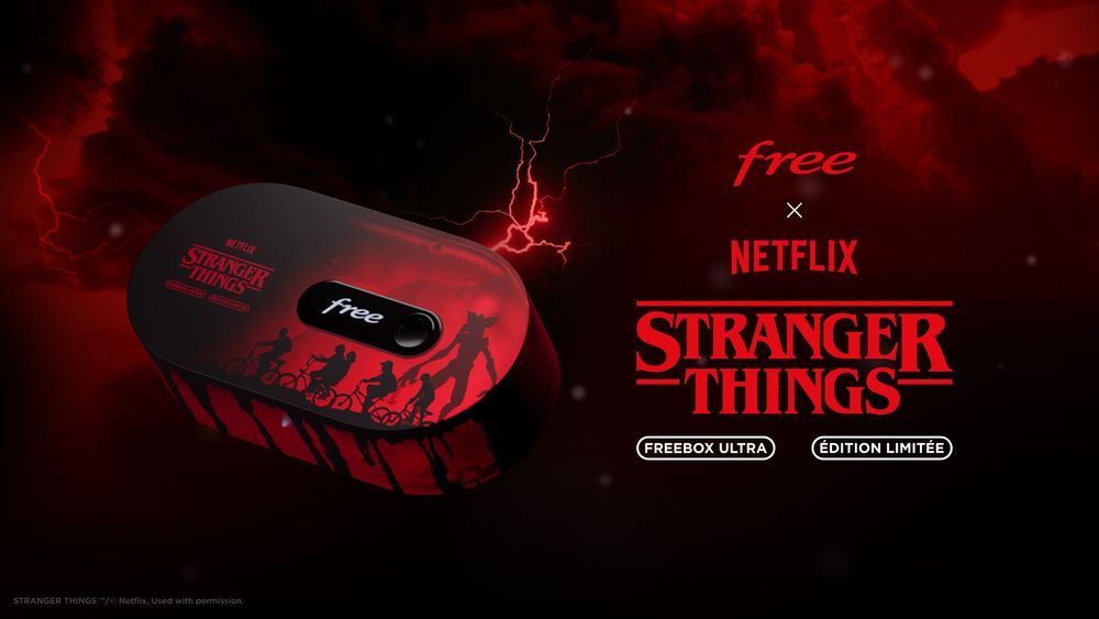 Freebox Ultra x Stranger Things : une série limitée pensée pour les ...