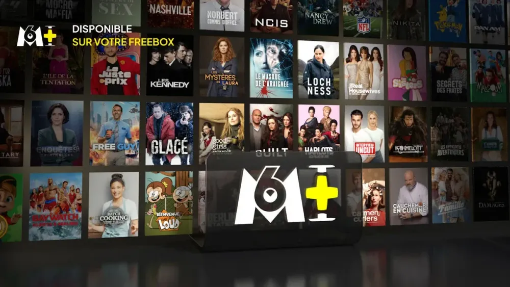 M6+ est disponible sur votre Freebox